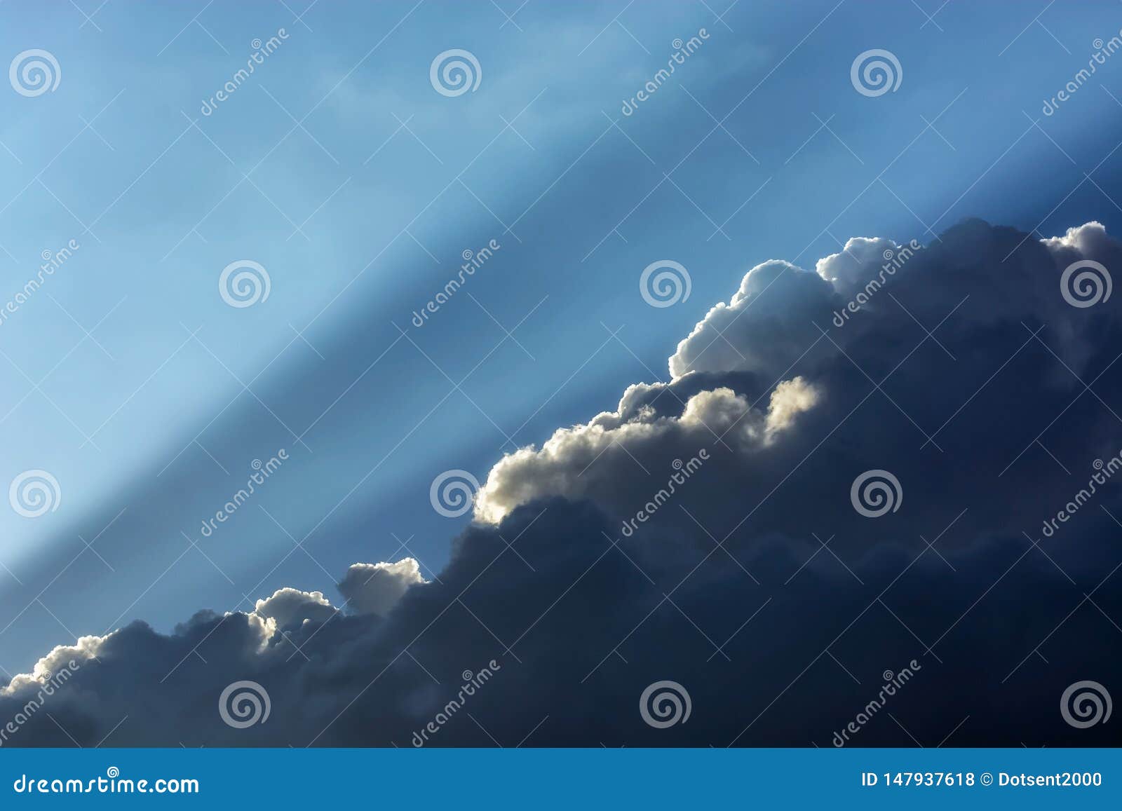 Light in the clouds stock photo. Image of landscape - 147937618
