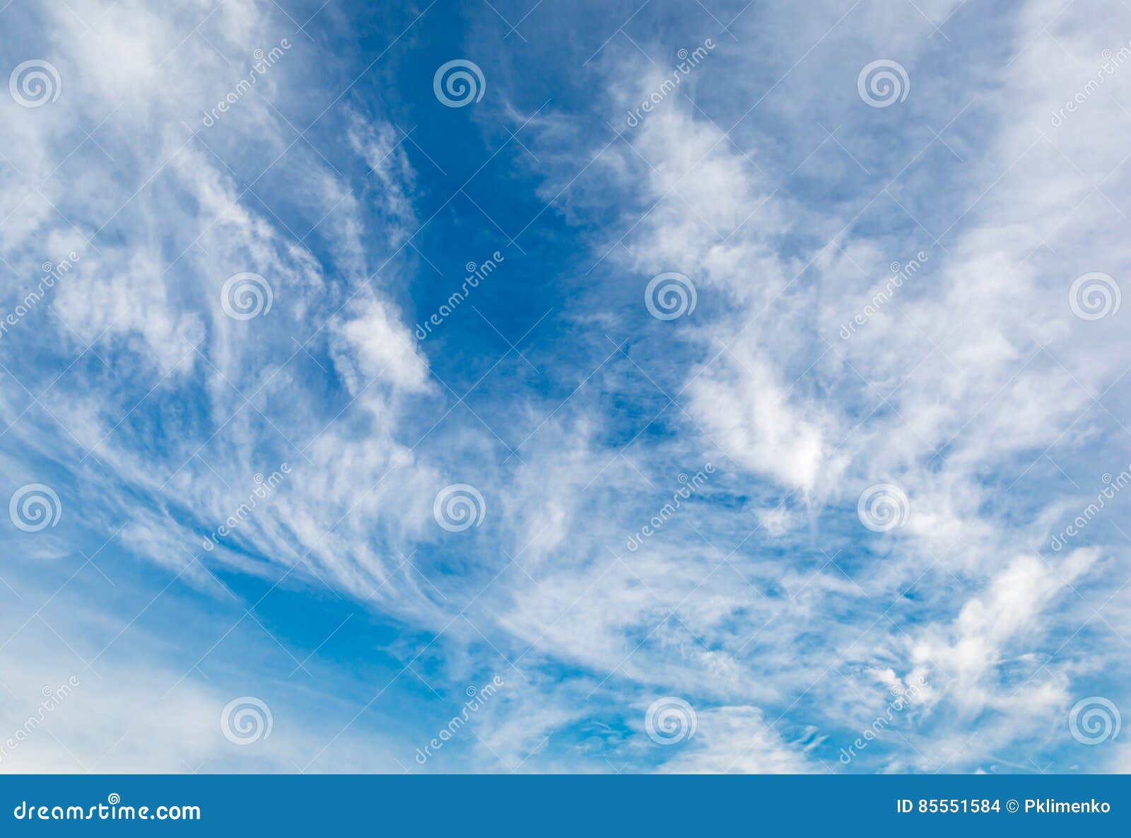 Light clouds in sky stock photo. Image of haze, light - 85551584