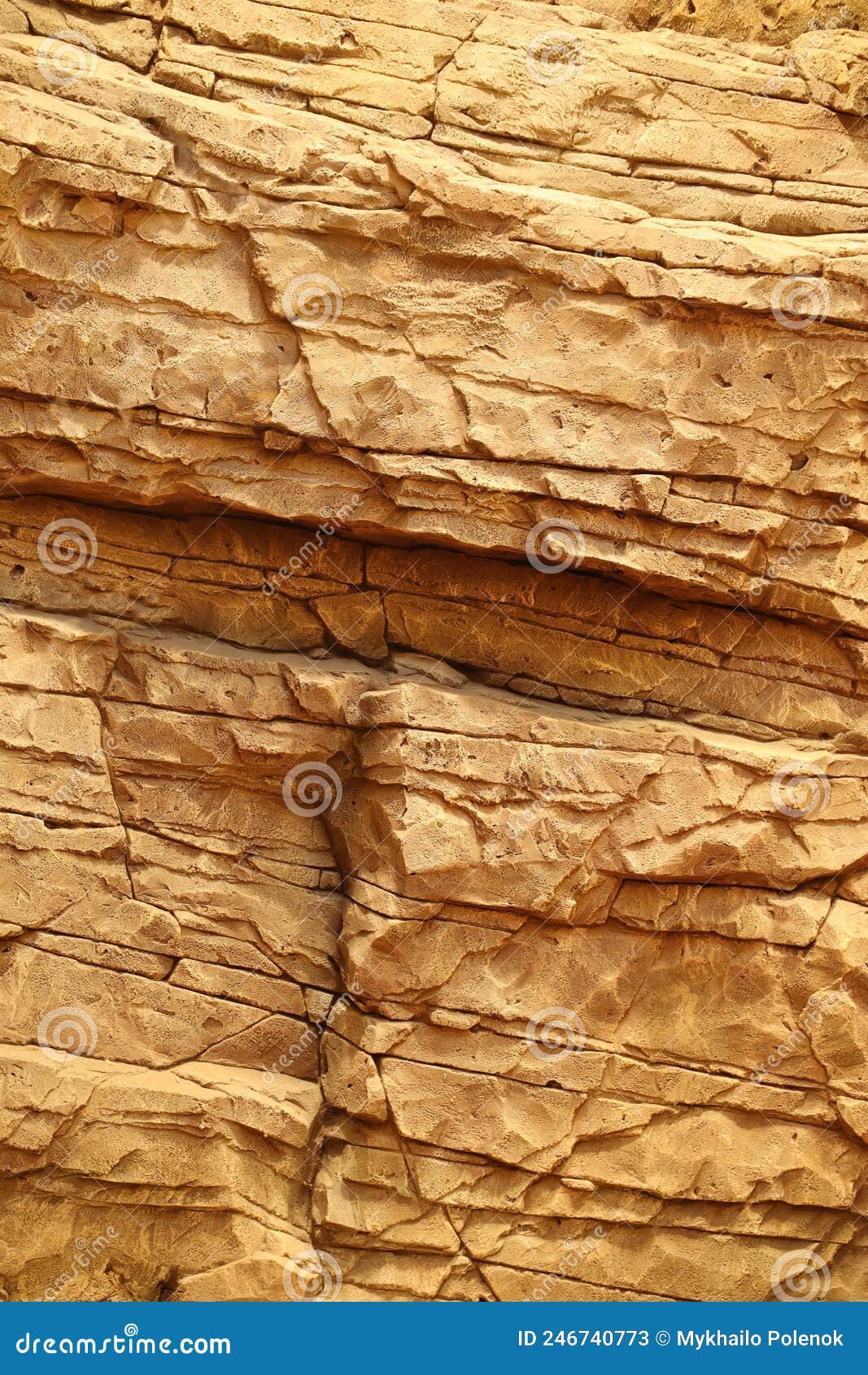 Light Coarse Natural Rock Stone Background. Mining Cliff Rough Front ...