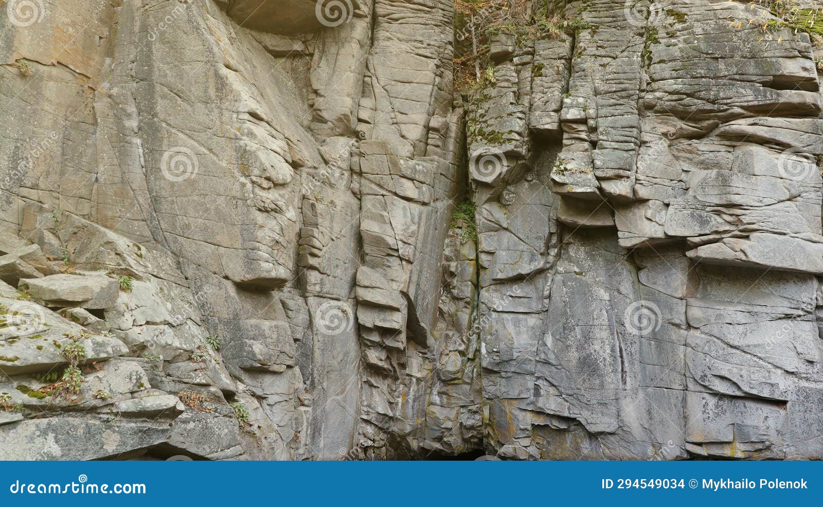 Light Coarse Natural Rock Stone Background. Mining Cliff Rough Front ...