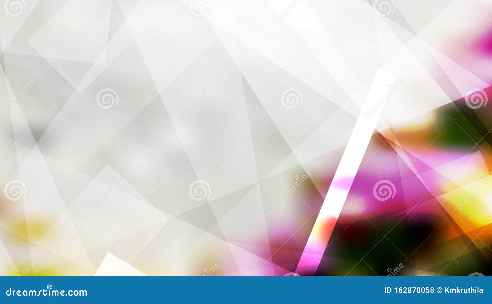 Light Color Geometric Shapes Background Stock Vector - Illustration of ...