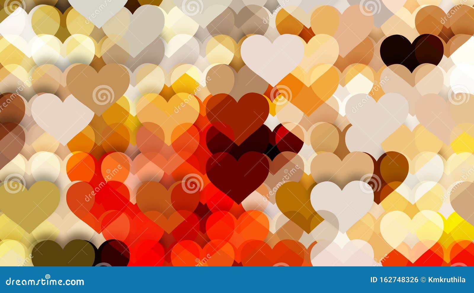 Light Color Heart Background Vector Stock Vector - Illustration of ...