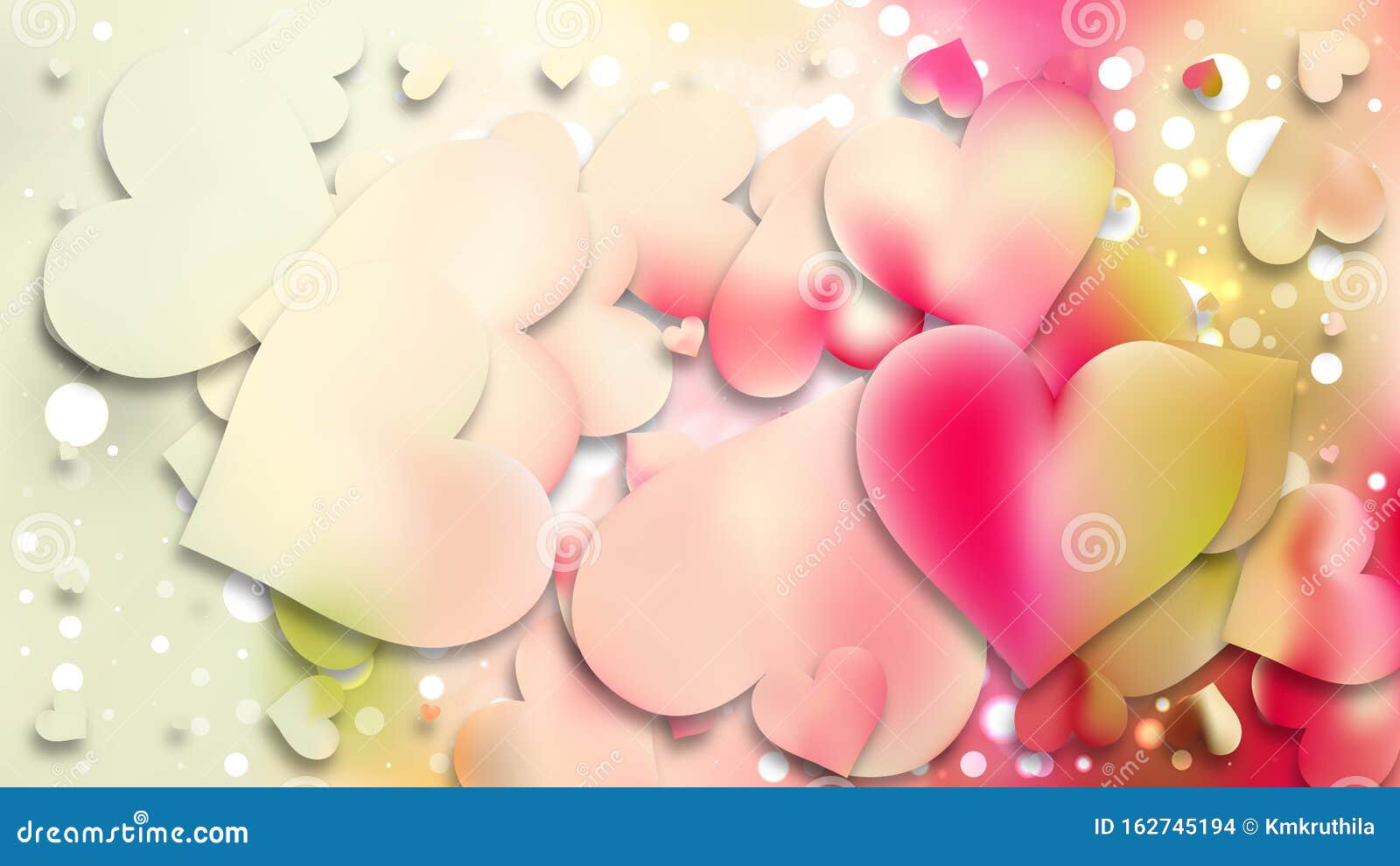 Light Color Love Background Vector Art Stock Vector - Illustration of ...