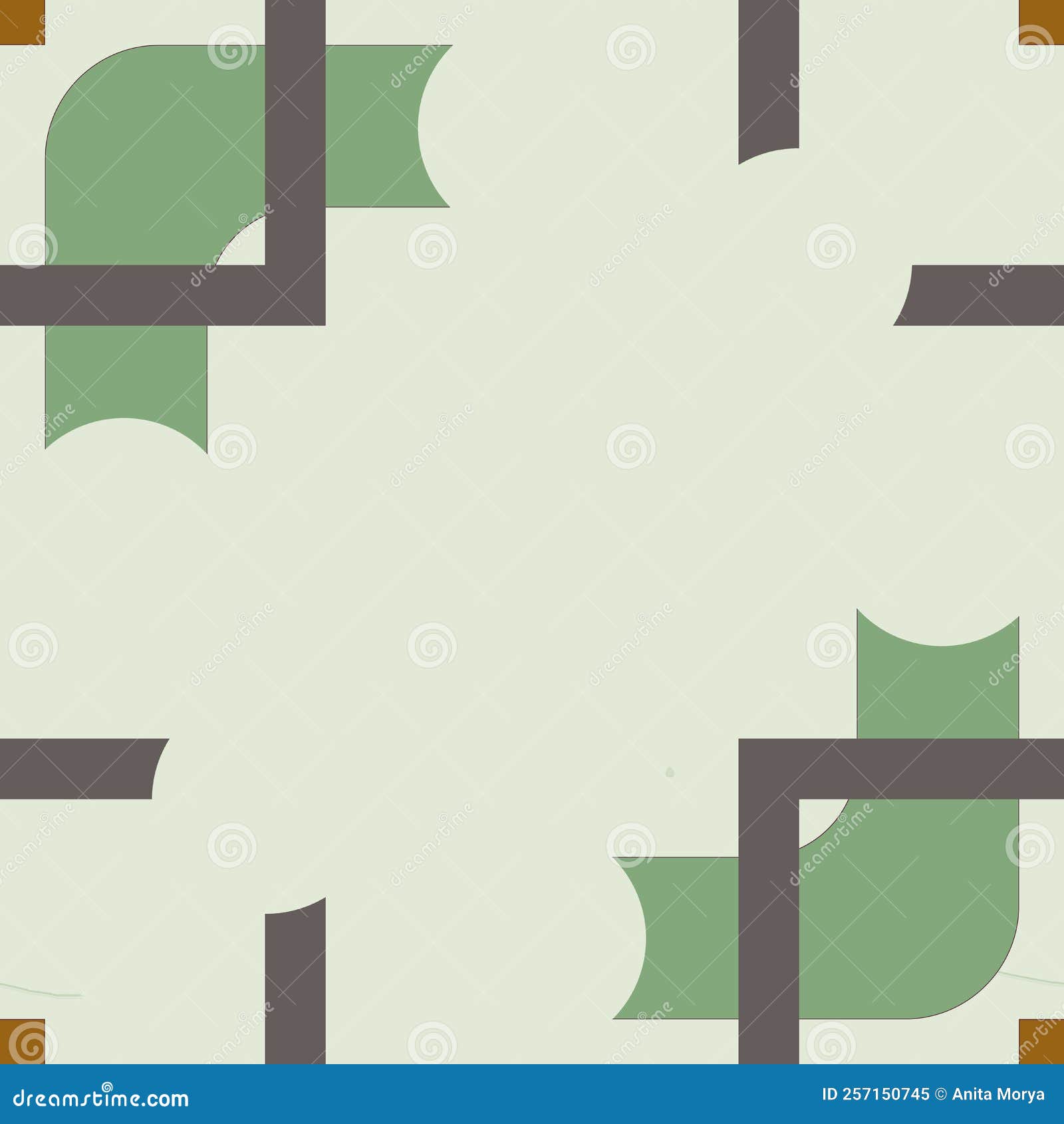 Light Color Rectangle Pattern Design Stock Illustration - Illustration ...