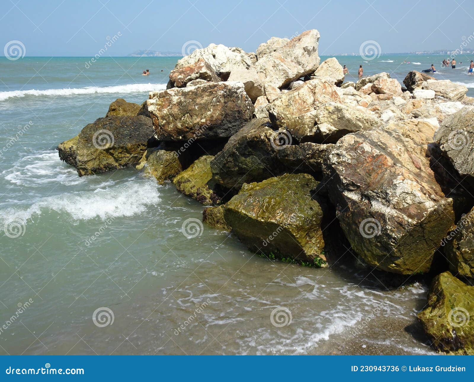 Light color rocks, stones stock photo. Image of background - 230943736