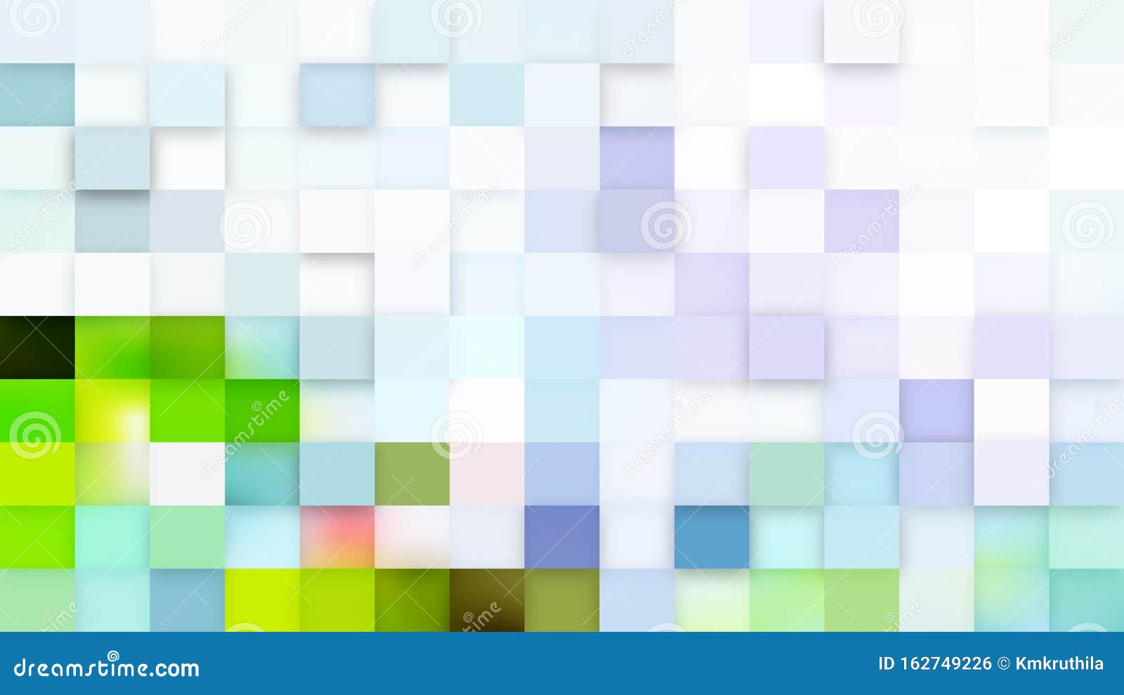 Light Color Square Mosaic Tile Background Vector Art Stock Vector ...