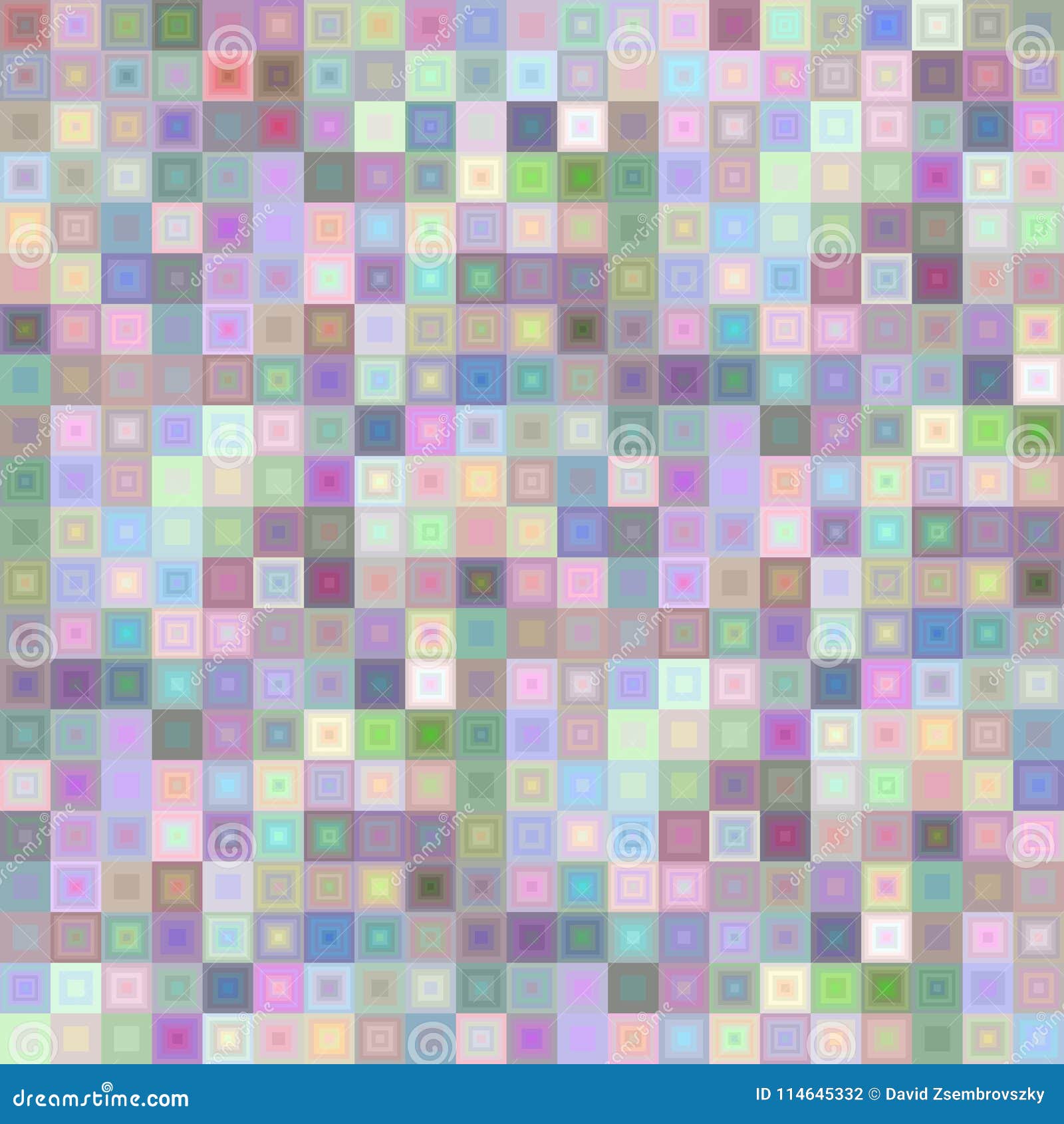 Light Color Square Mosaic Background Design Stock Vector - Illustration ...