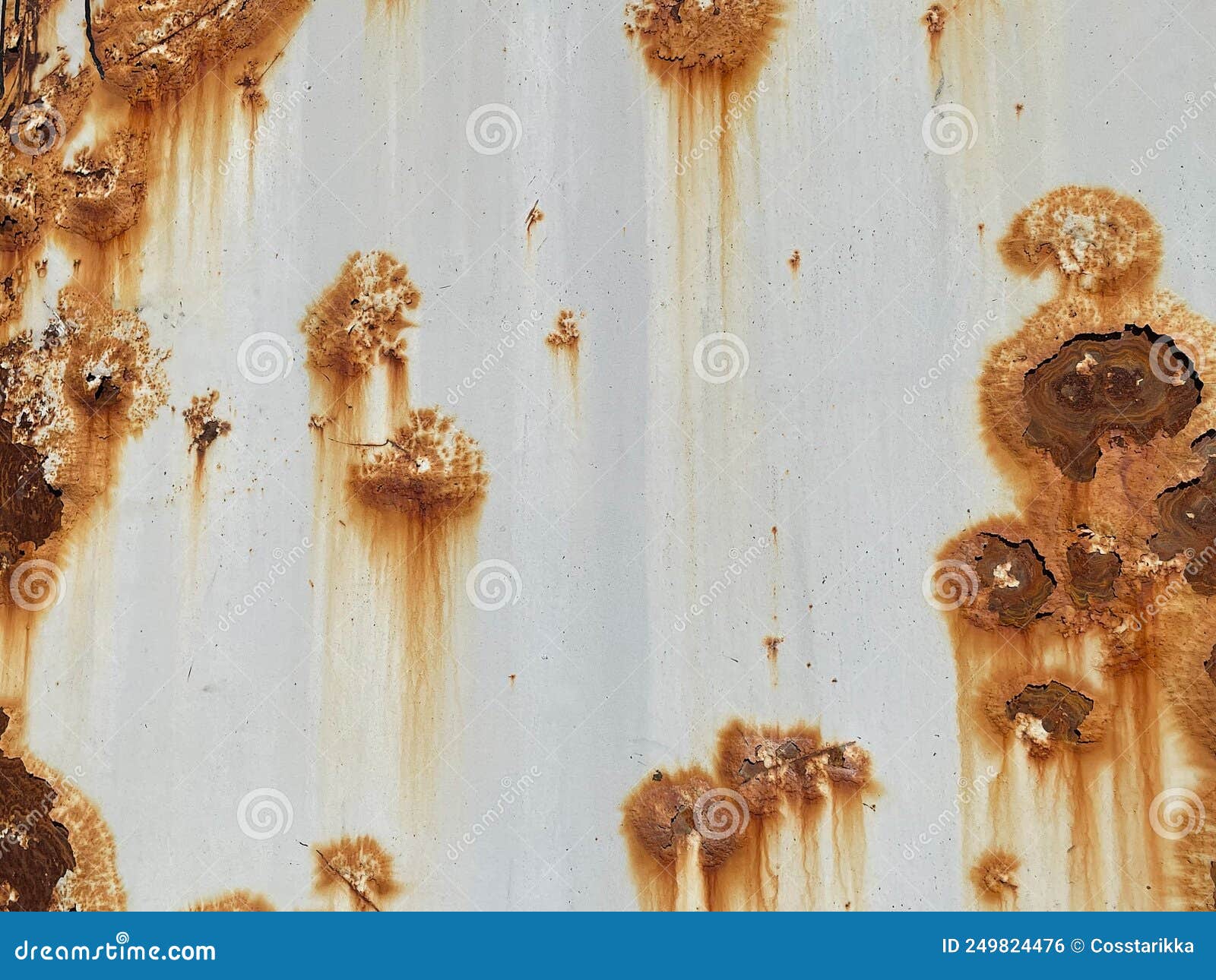 Wall with Rust, Texture, Design, Material Stock Photo - Image of ...