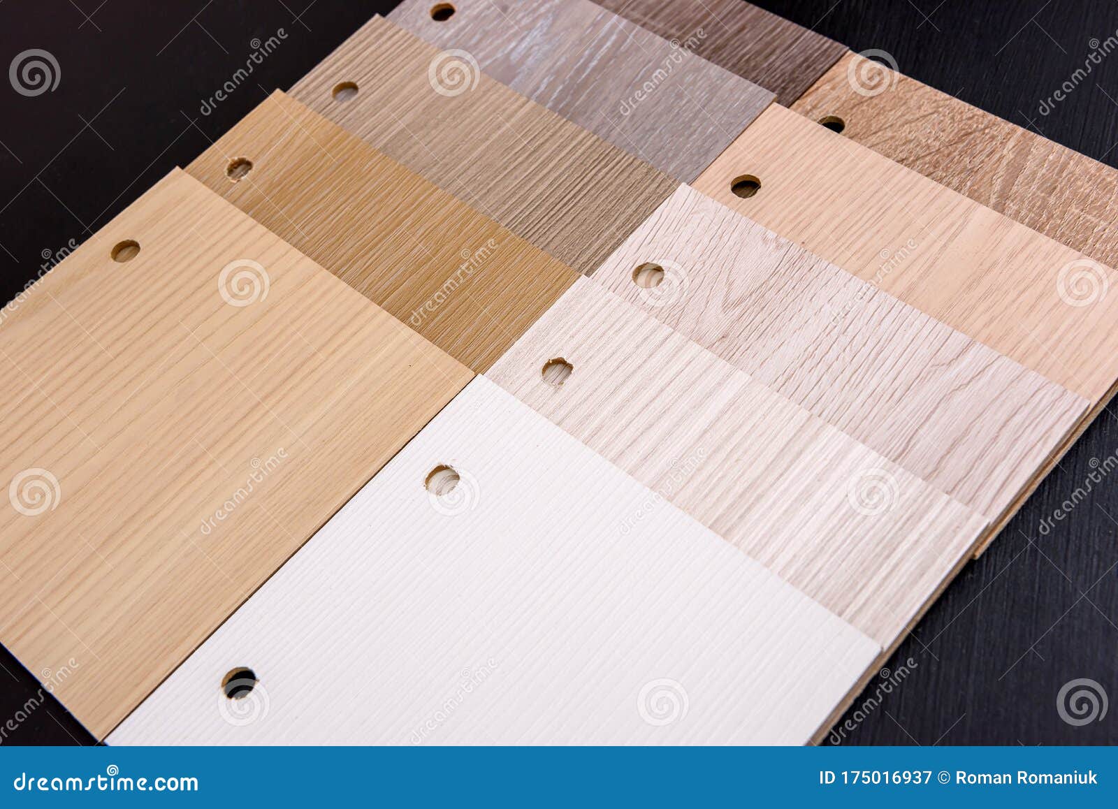 Light Color Wooden Planks at Dark Background Stock Image - Image of ...