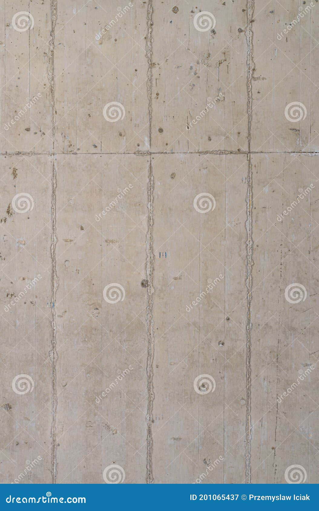 Light Colored, Concrete Panels Background. Vertical Photo Stock Image ...