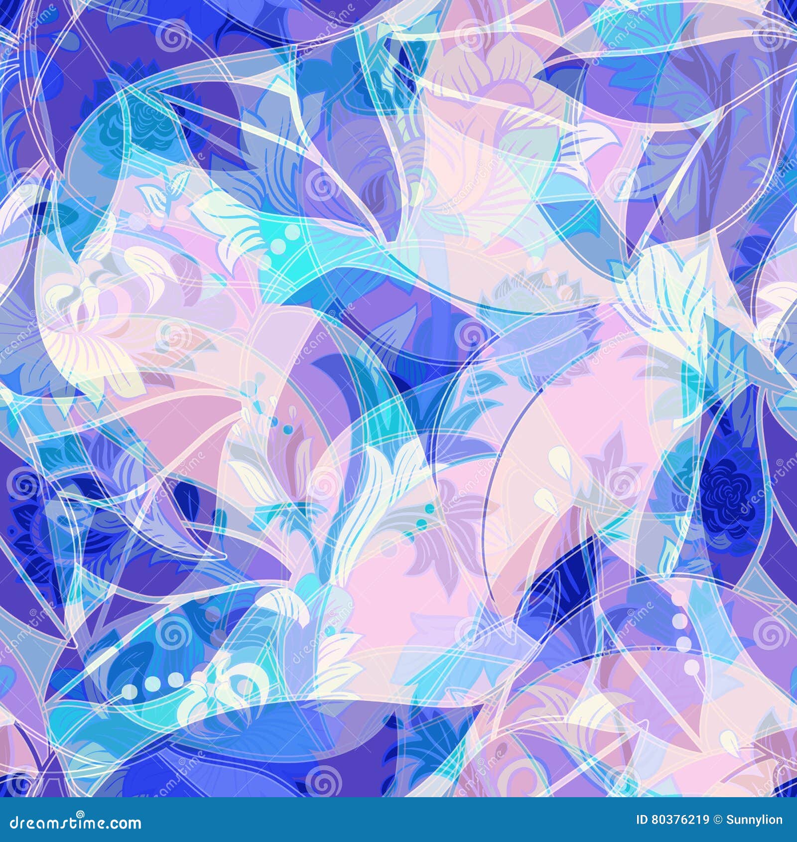 Light Colorful Seamless Pattern Stock Vector - Illustration of lace ...