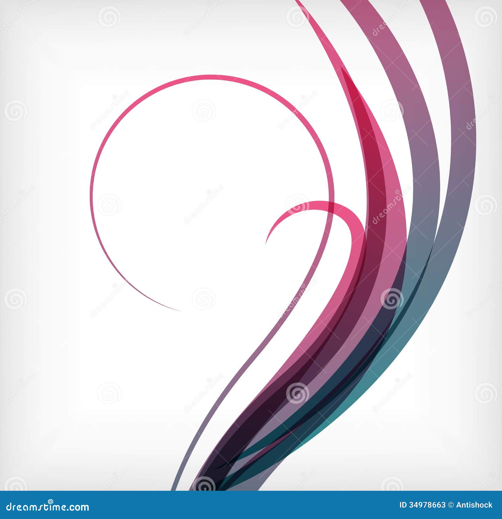 Light Colorful Swirl Lines Background Stock Vector - Illustration of ...