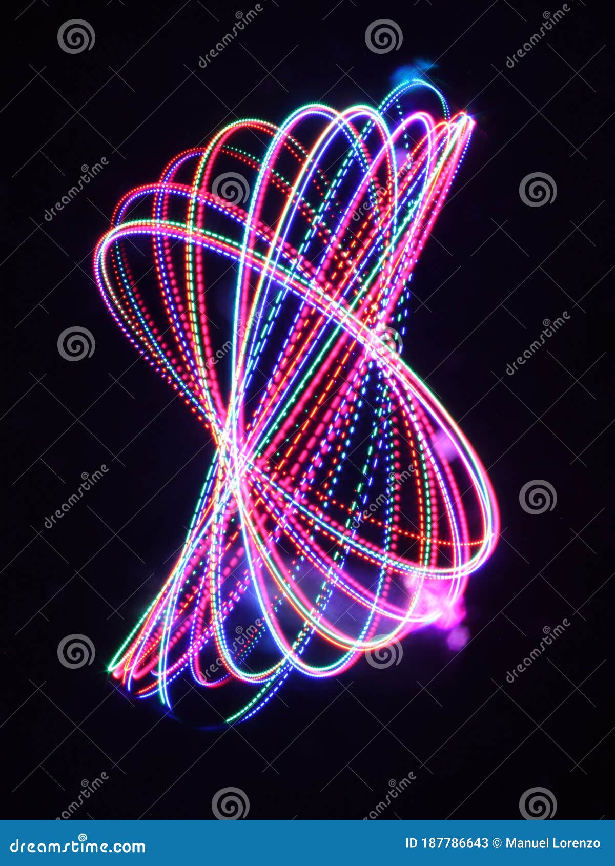 Light Colors Abstract Neutron Protons Forms Backgrounds Stock Image ...