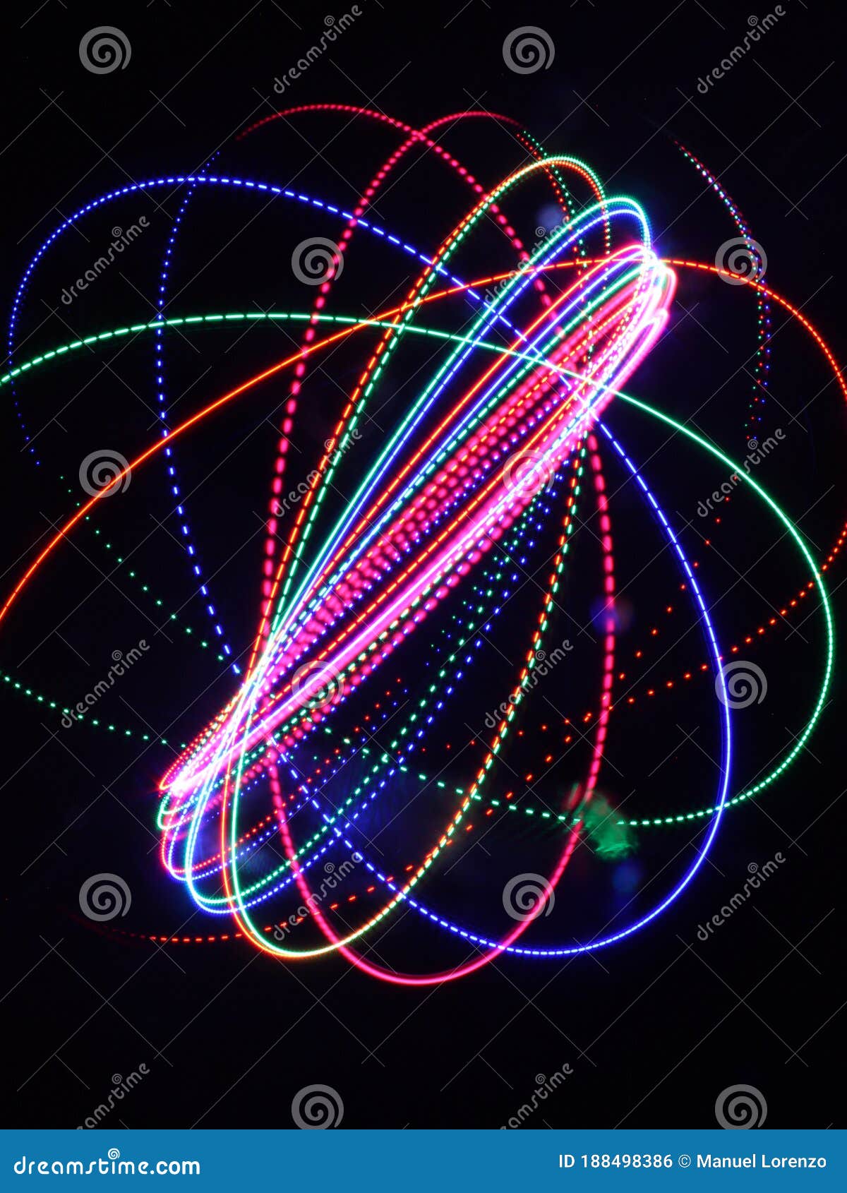 Light Colors Abstract Neutron Protons Forms Backgrounds Stock Photo ...