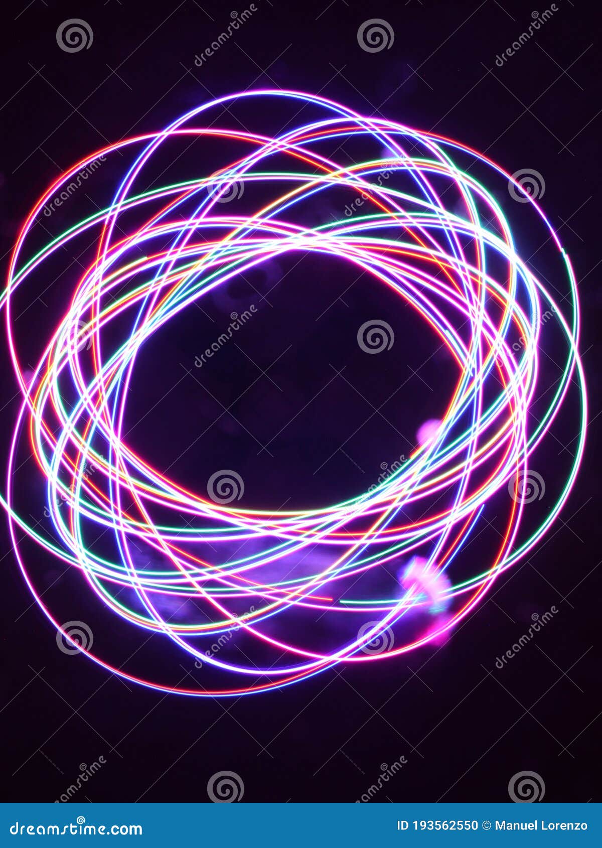 Light Colors Abstract Neutron Protons Forms Backgrounds Stock Photo ...