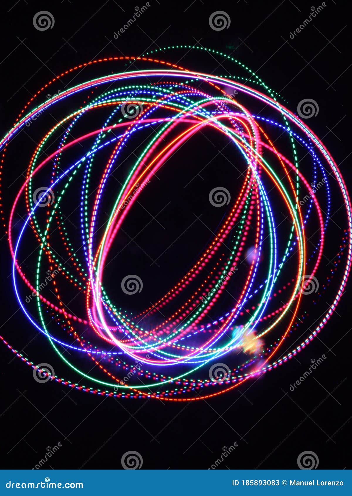 Light Colors Abstract Neutron Protons Forms Backgrounds Stock Image ...