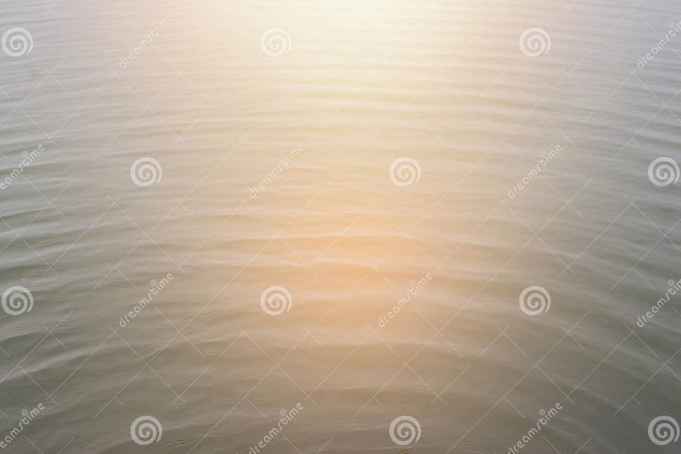 Light and Colors on the Water Surface Stock Image - Image of lake ...