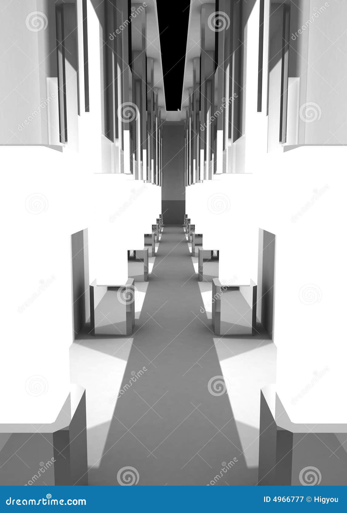 Light Column Passage stock illustration. Illustration of vertical - 4966777