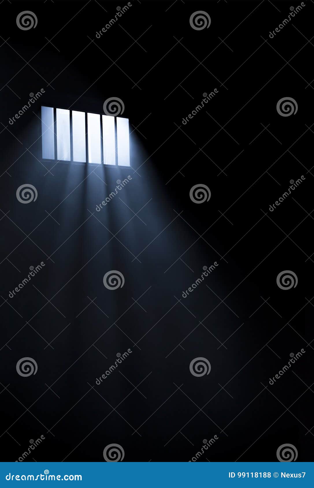 Light Coming through a Barred Window Stock Photo - Image of abstract ...