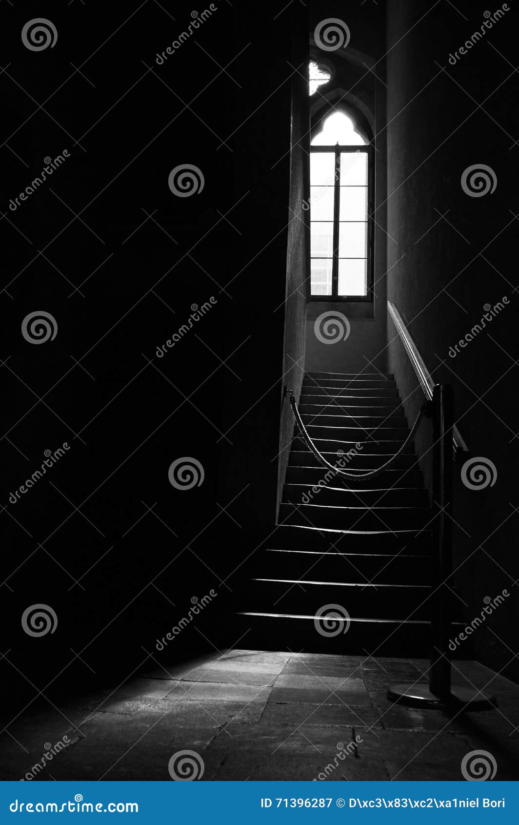 Light Coming through a Gothic Window Stock Image - Image of backlight ...