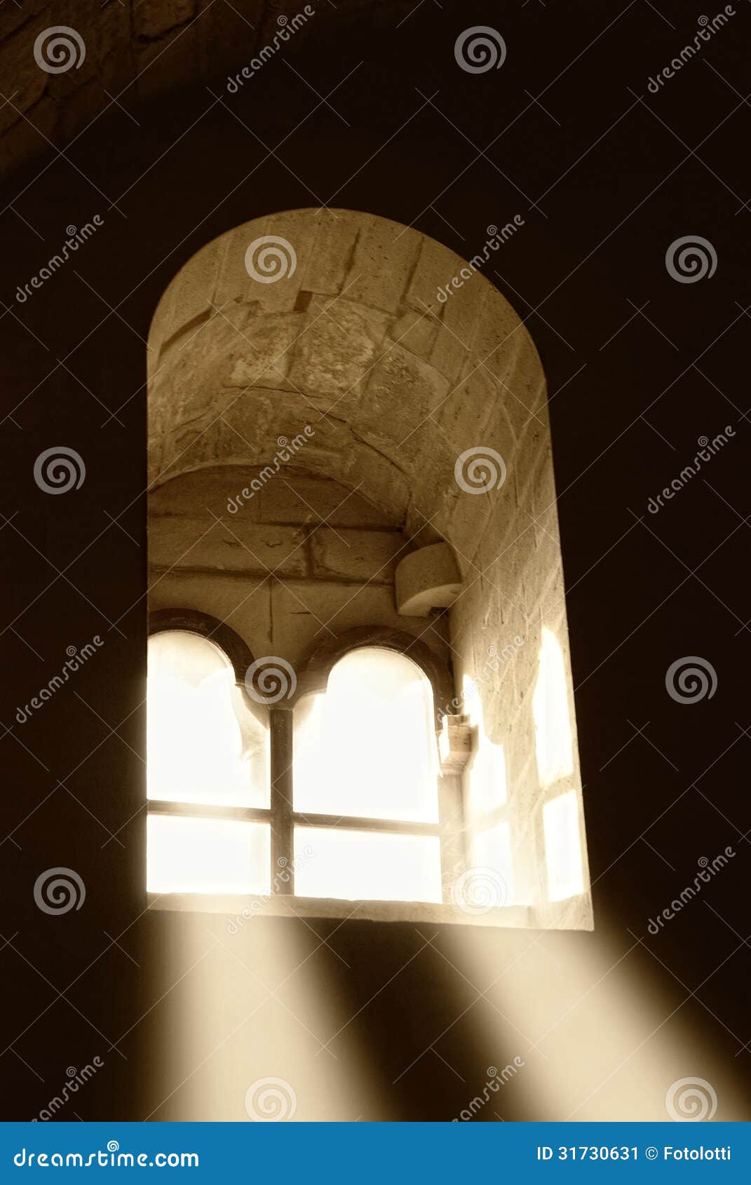 Light Coming through the Window Stock Image - Image of wall, dark: 31730631