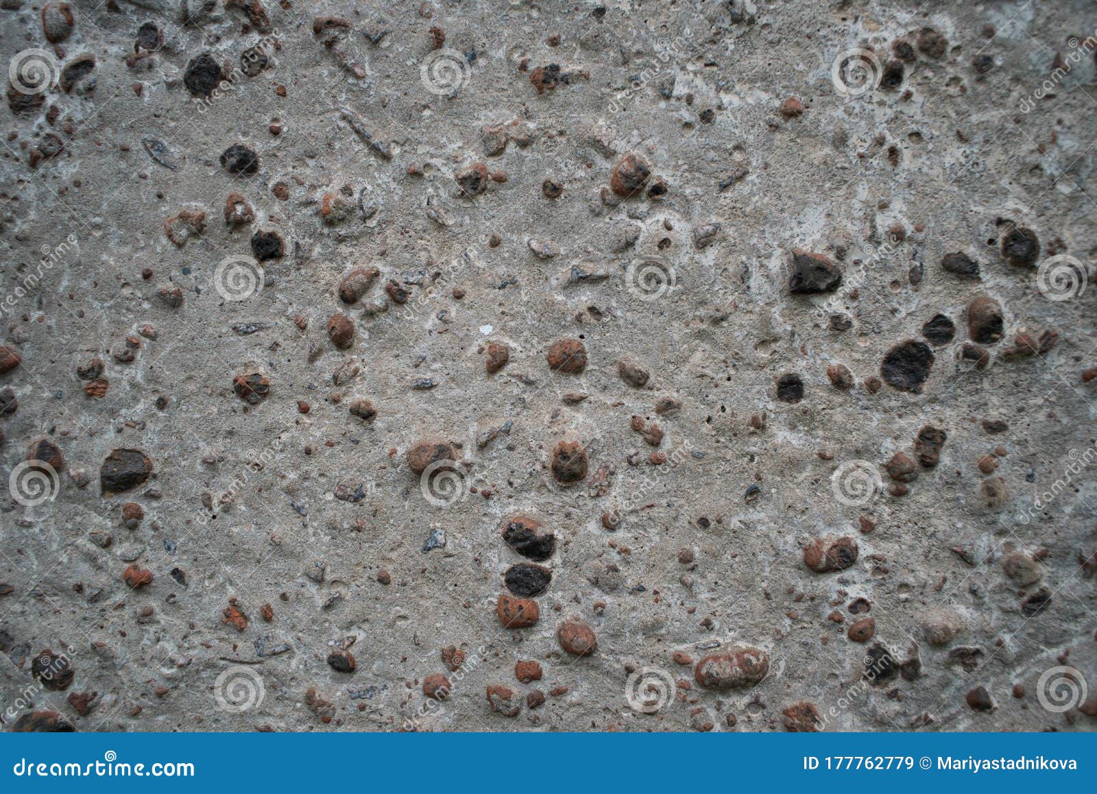 Light Concrete Surface with Black Bulges Stock Image - Image of shabby ...