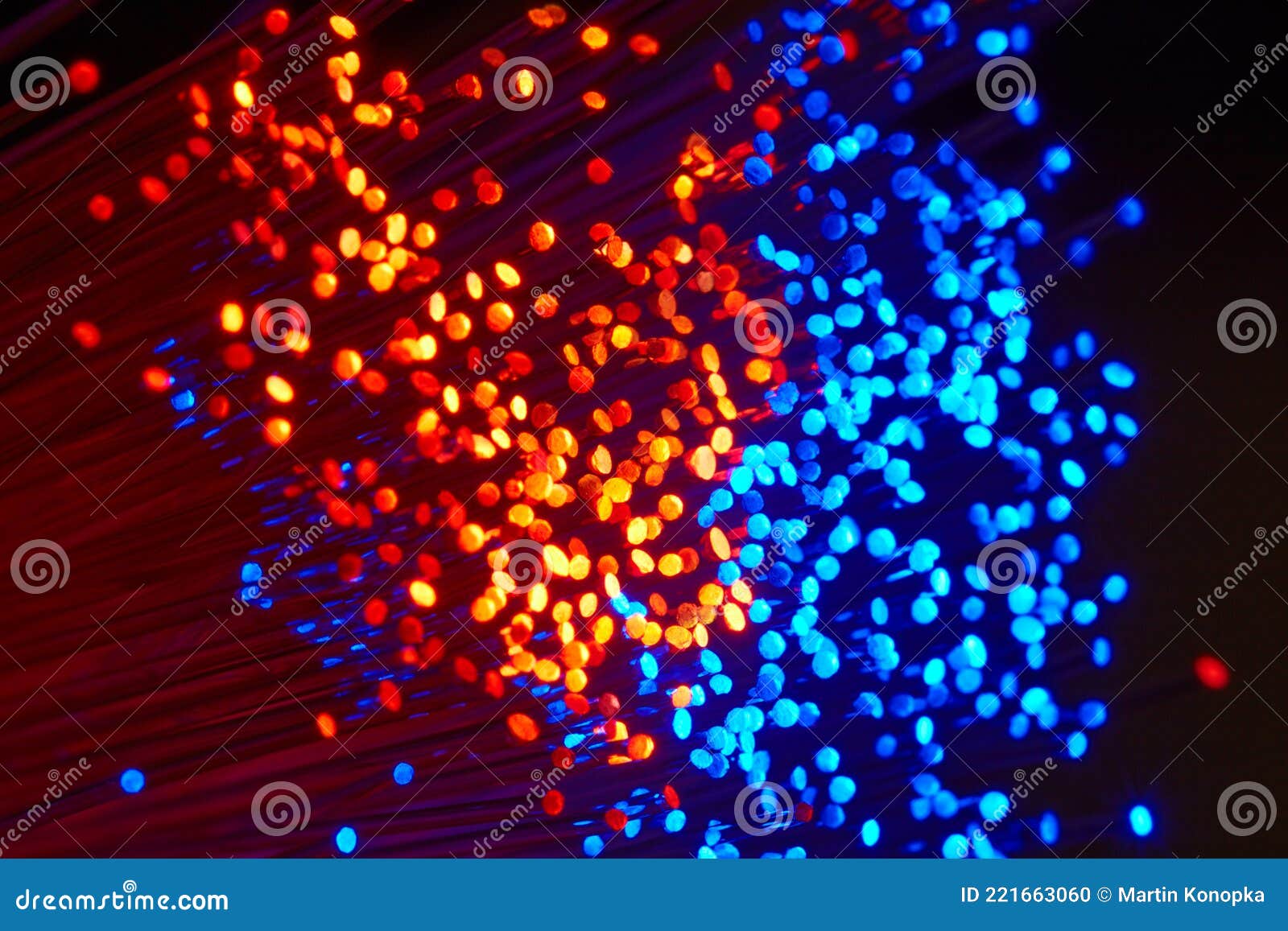 Light conductors stock photo. Image of data, colorplay - 221663060