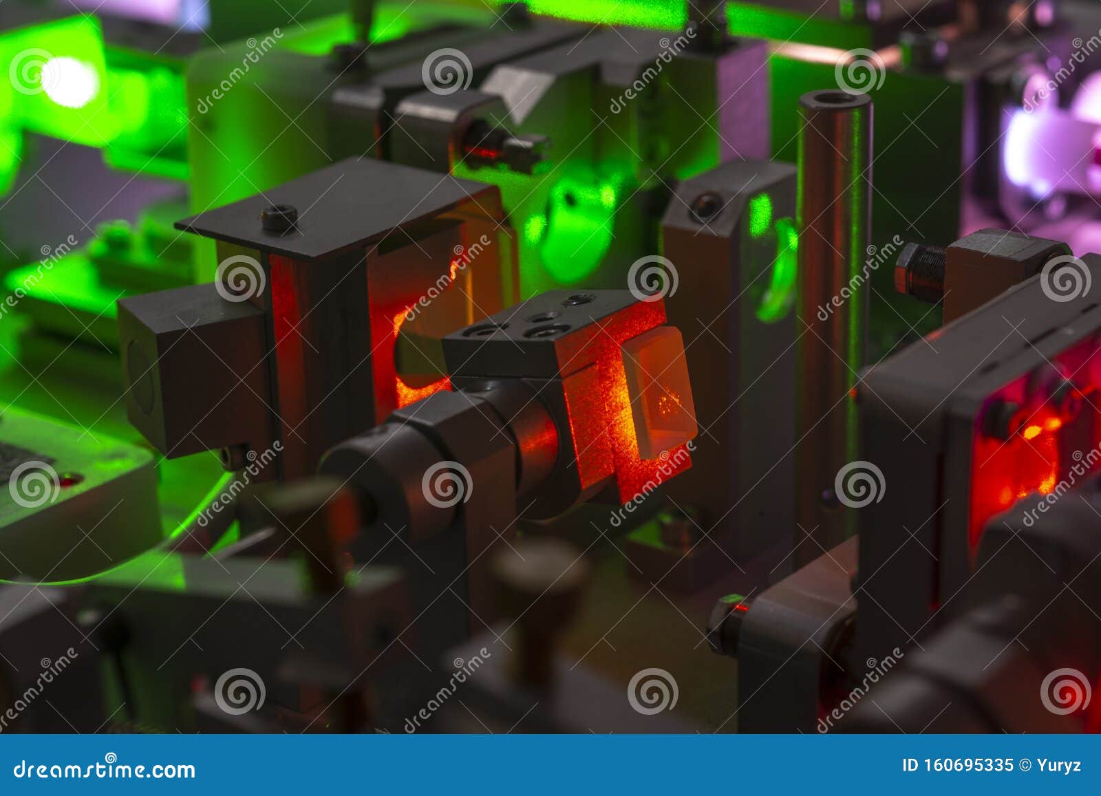 Light conversion process stock image. Image of physics - 160695335