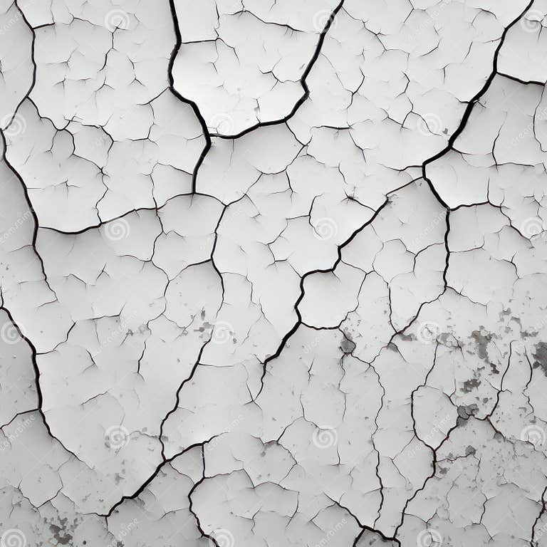 Light Cracked Wall Texture Pattern, Abstract Background Stock ...