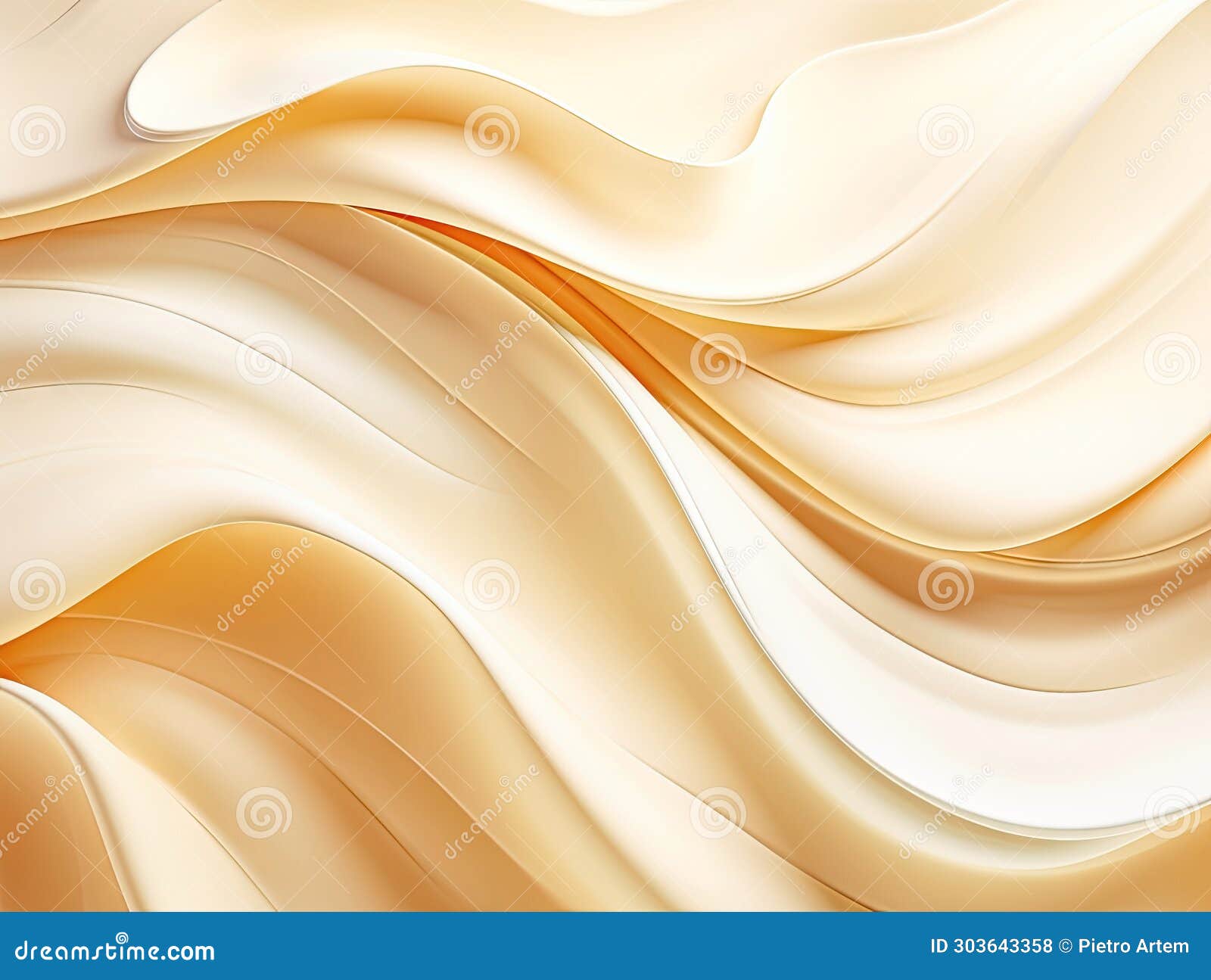 Light Cream Abstract Wavy Background Stock Photo - Image of cream ...