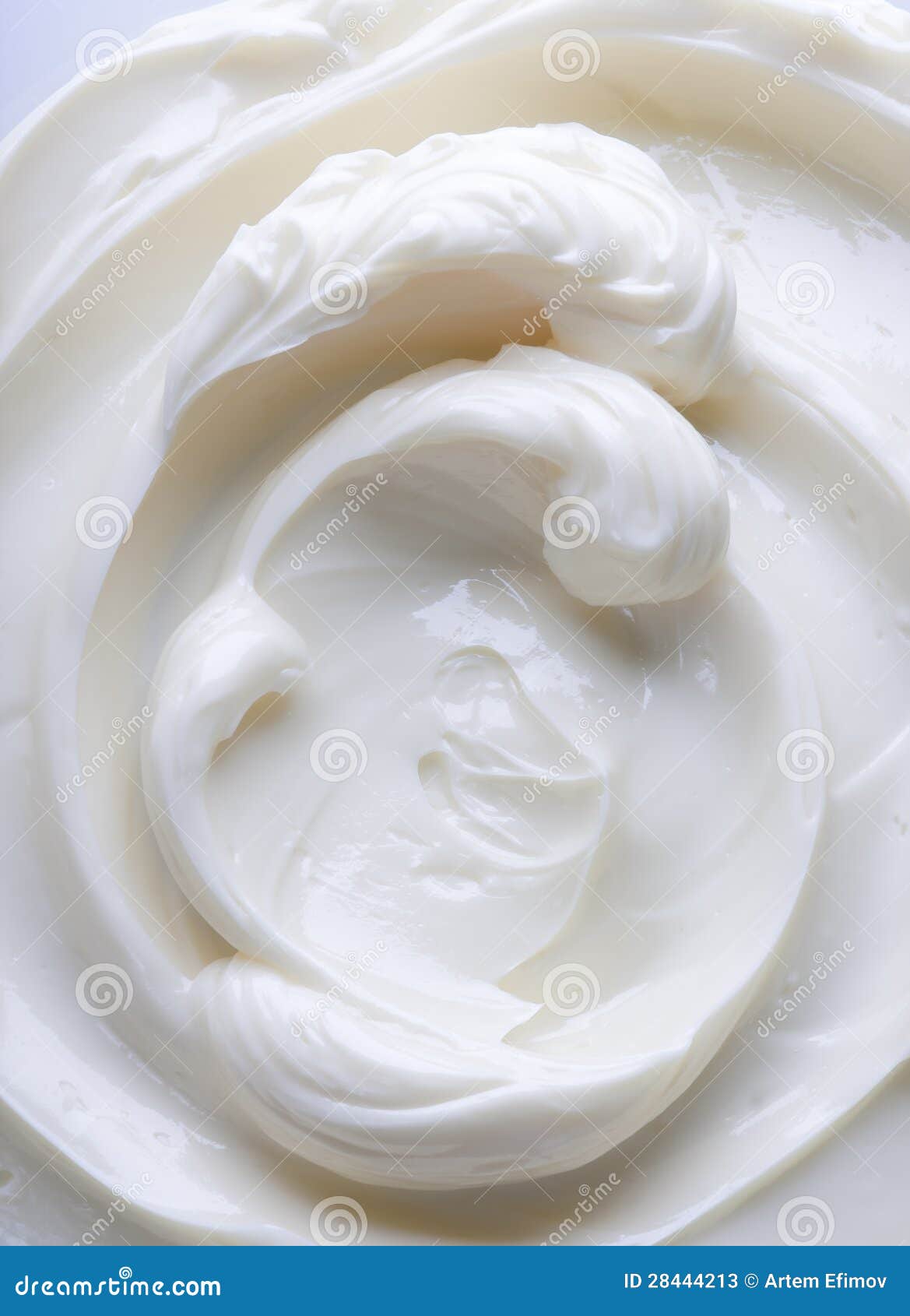 Light cream swirl stock image. Image of dairy, sour, gourmet - 28444213