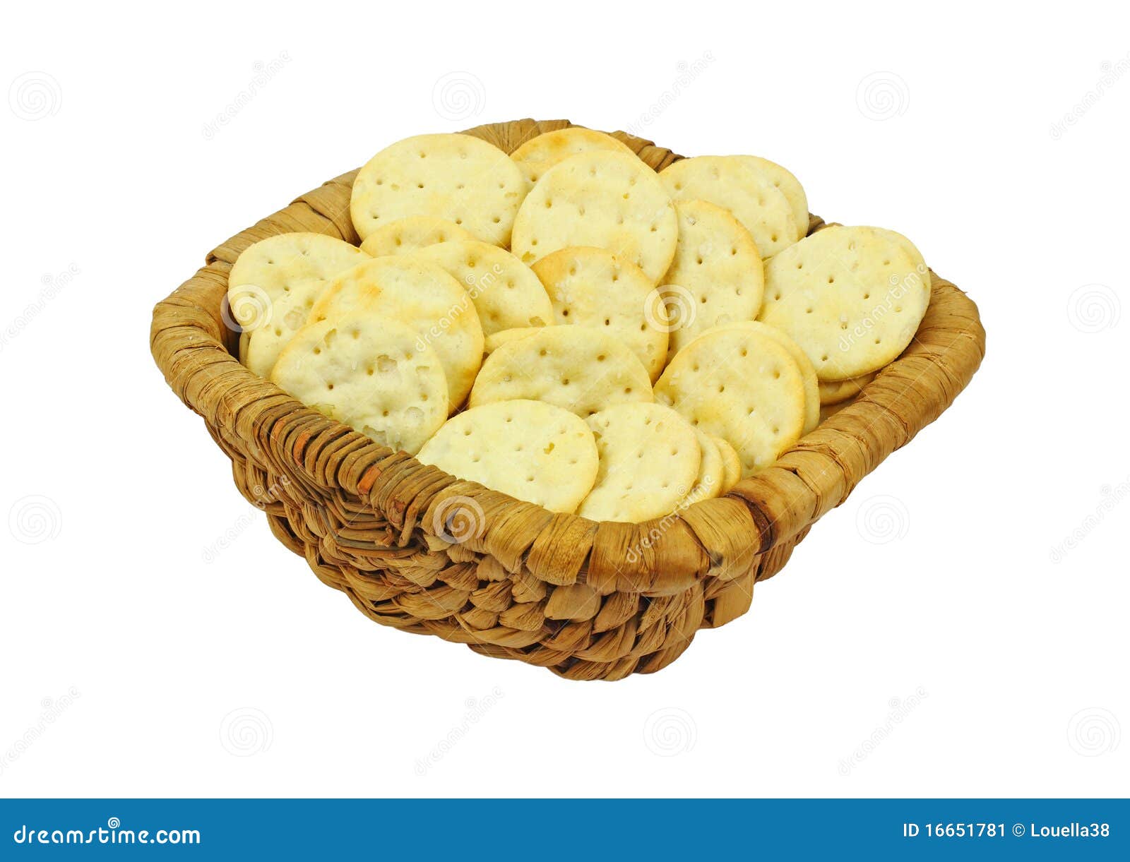Light Crispy Snack Crackers Stock Image - Image of isolated, healthy ...