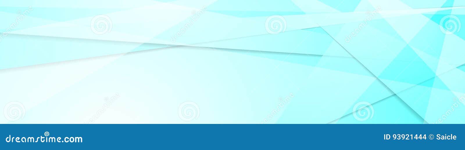 Light Cyan Tech Geometric Banner Design Stock Vector - Illustration of ...