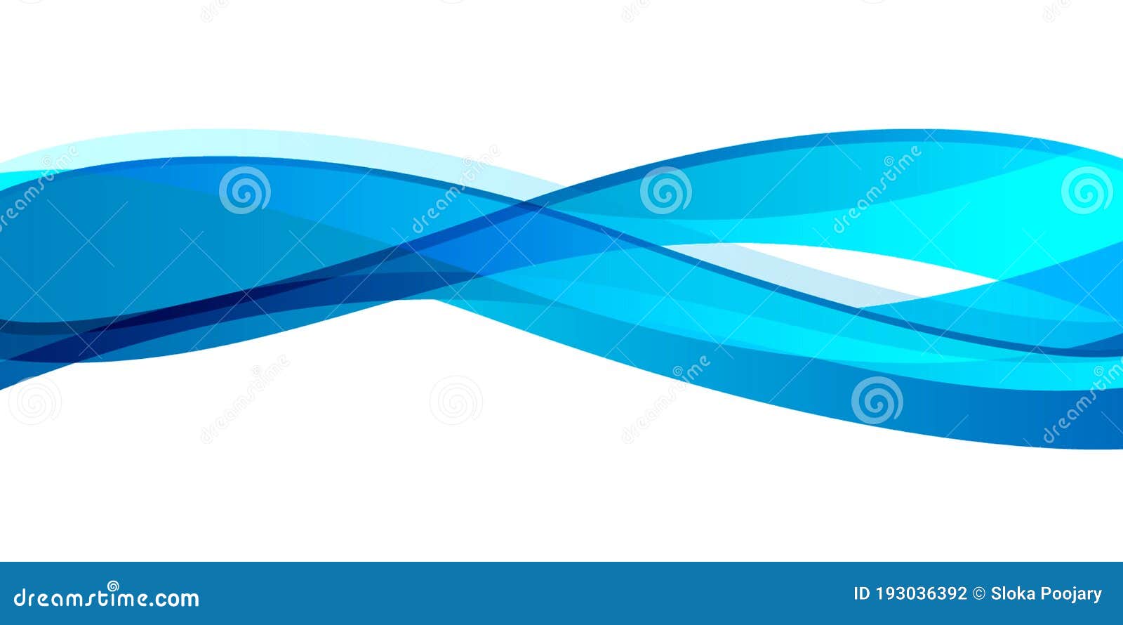 Light and Dark Blue Colored Abstract Wavy Shape Background 2 Stock ...