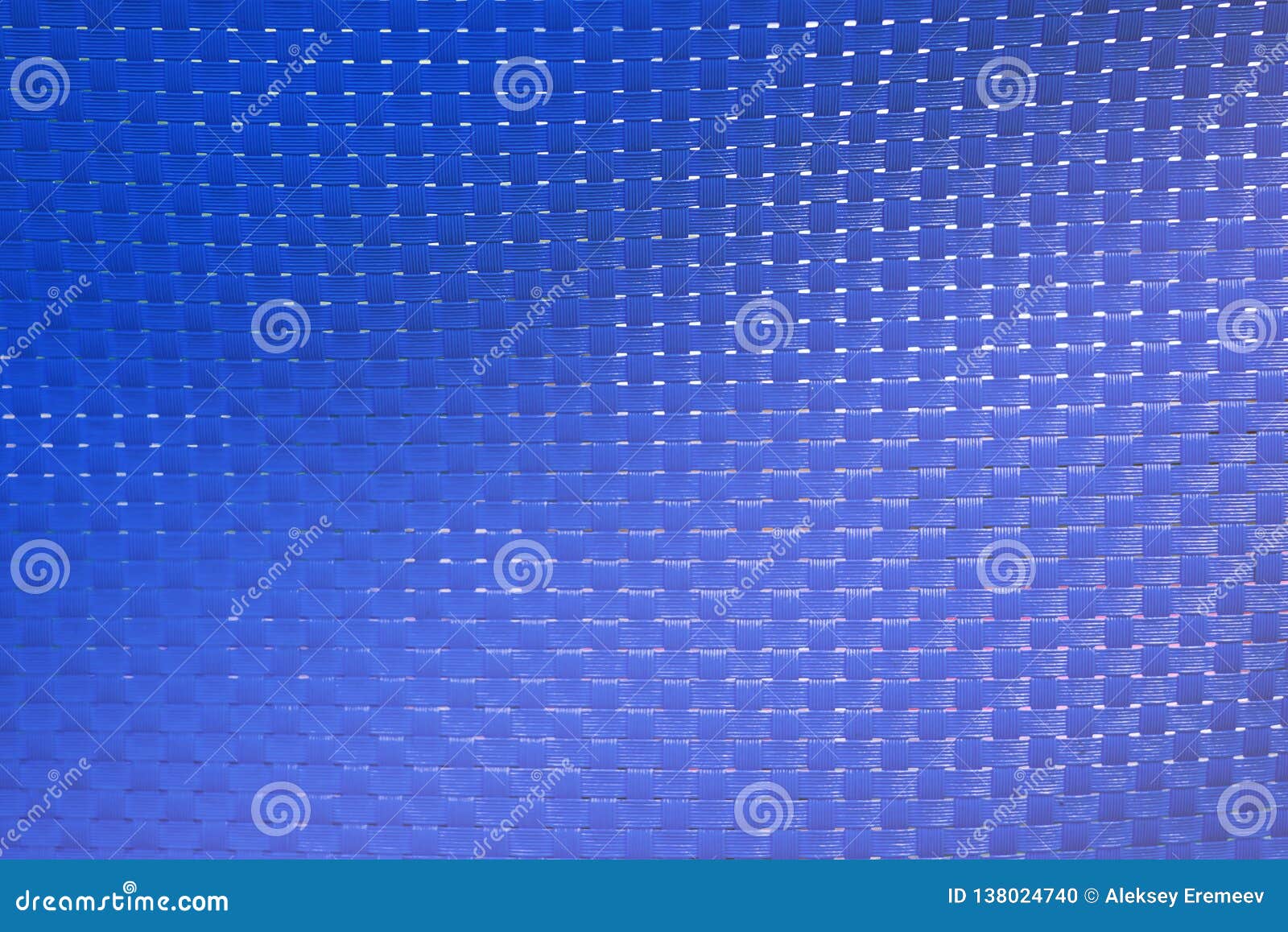 Light Dark-blue Plastic Texture Of A Wicker Wall Stock Photography ...