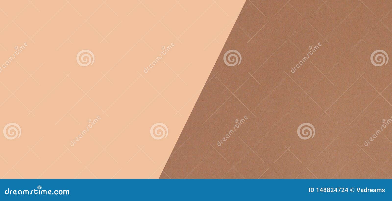 Light and Dark Brown Color Paper Banner Background Stock Photo - Image ...
