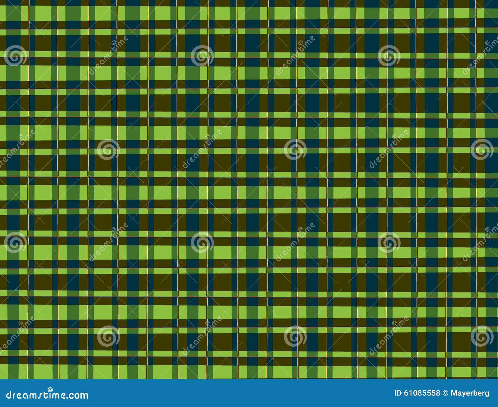 Light and Dark Green Plaid Pattern Stock Illustration - Illustration of ...