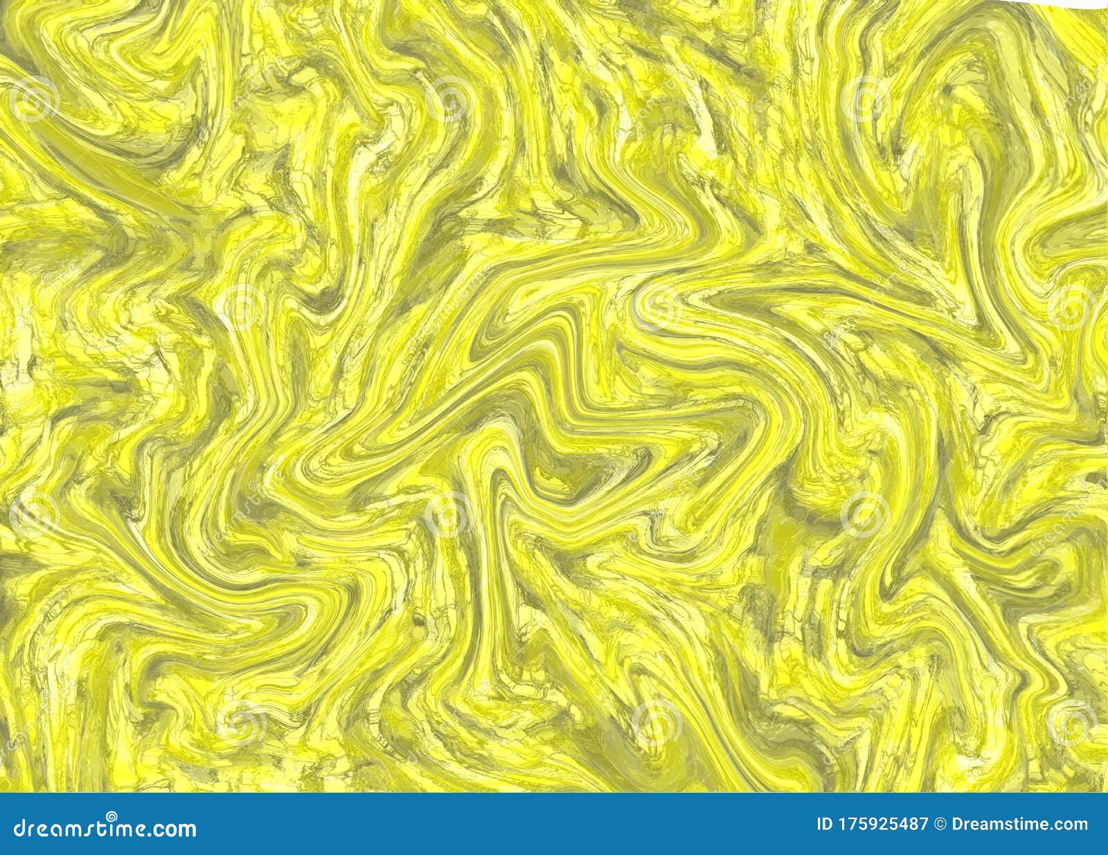 Light Dark Green-white-dark Green Color Liquid Texture Illustration ...