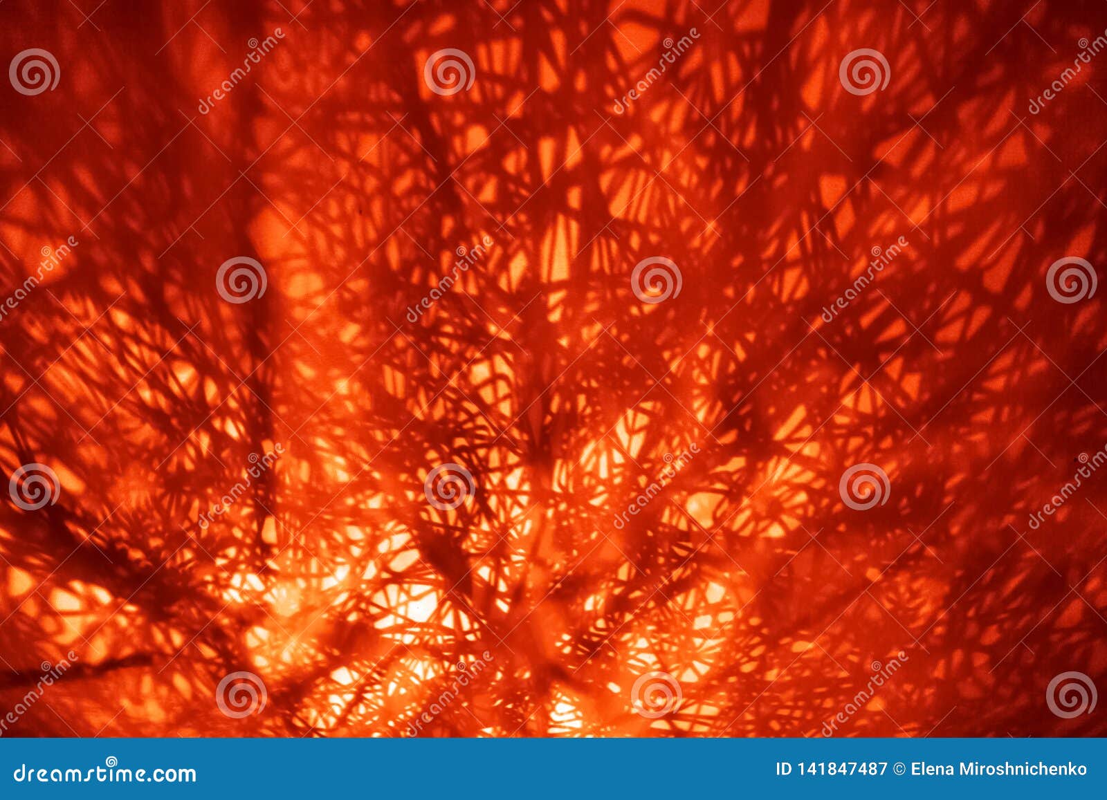 Light and Dark Shadows of Bright Abstract Background Red, Orange and ...