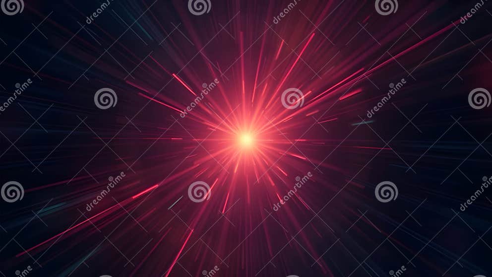 Abstract Background with Rays Laser Stock Illustration - Illustration ...
