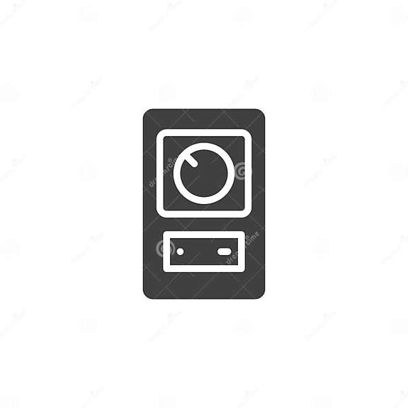Light Dimmer Switch Vector Icon Stock Vector - Illustration of symbol ...