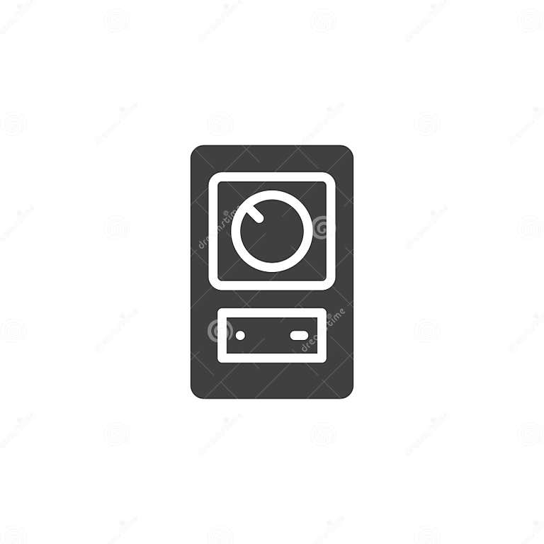 Light Dimmer Switch Vector Icon Stock Vector - Illustration of symbol ...
