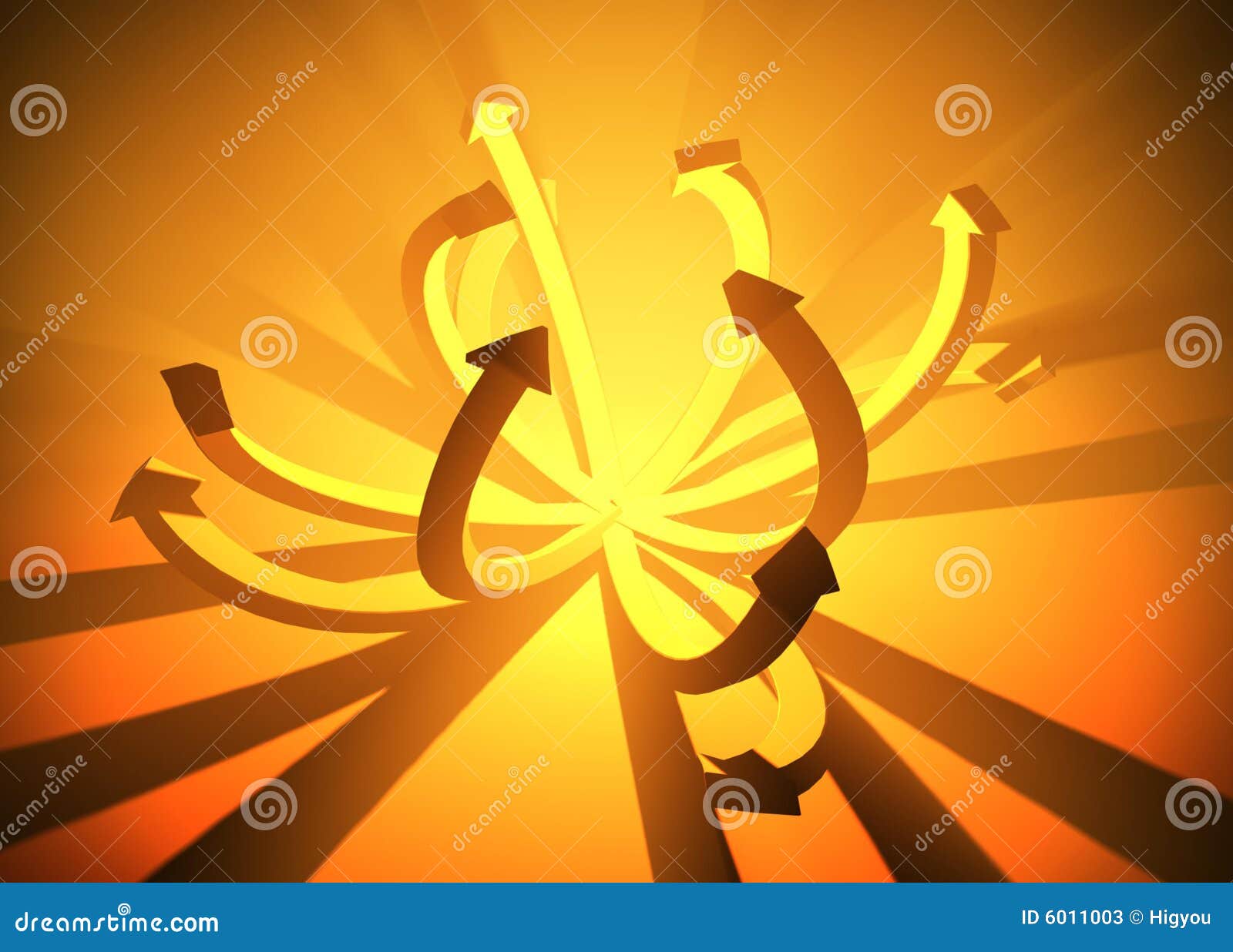 Light Direction stock illustration. Illustration of grow - 6011003