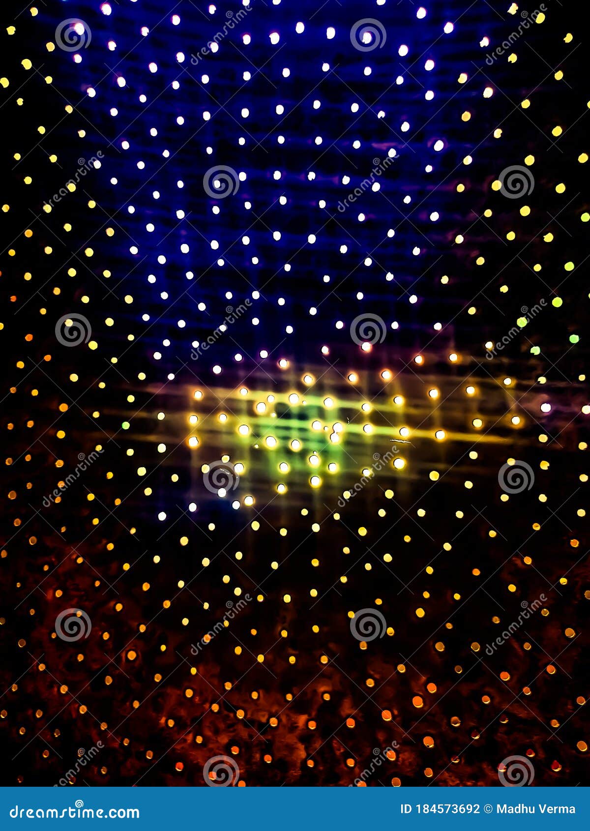 Light Dispersed Via Dotted Hole Frame Stock Photo - Image of dispersed ...