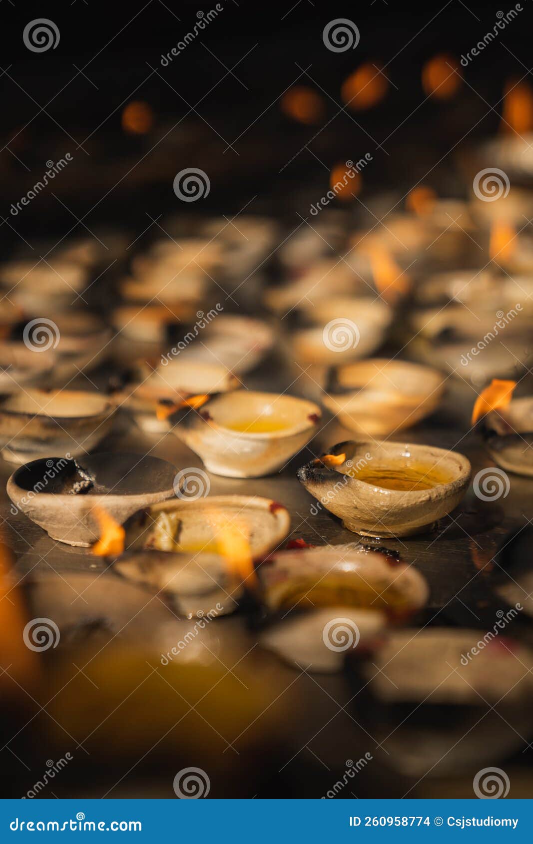 The light of diyas stock photo. Image of faith, traditional - 260958774