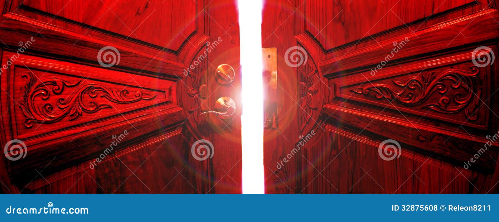 Light Door stock photo. Image of concept, wall, bright - 32875608