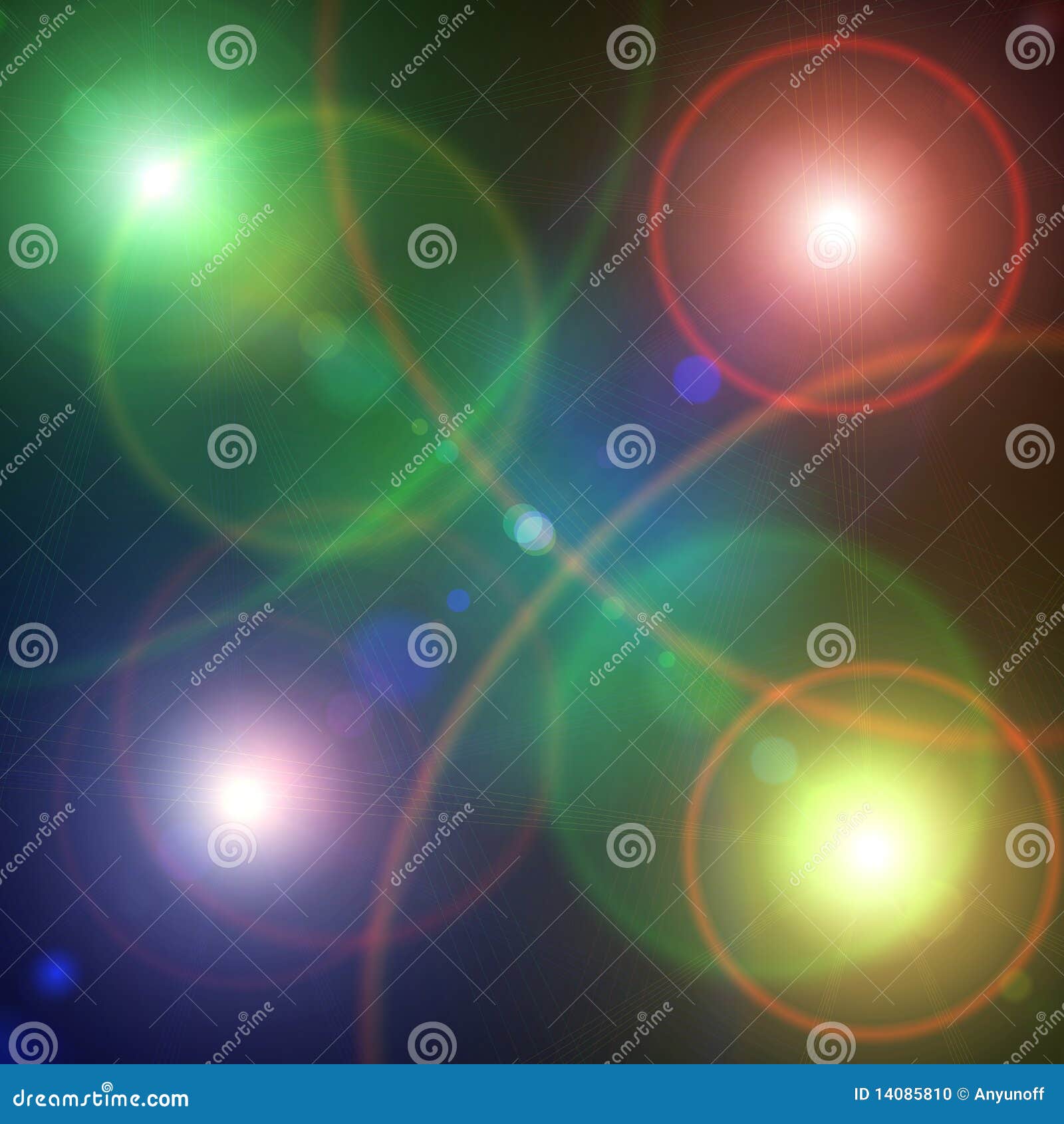 Light dots stock illustration. Illustration of effect - 14085810