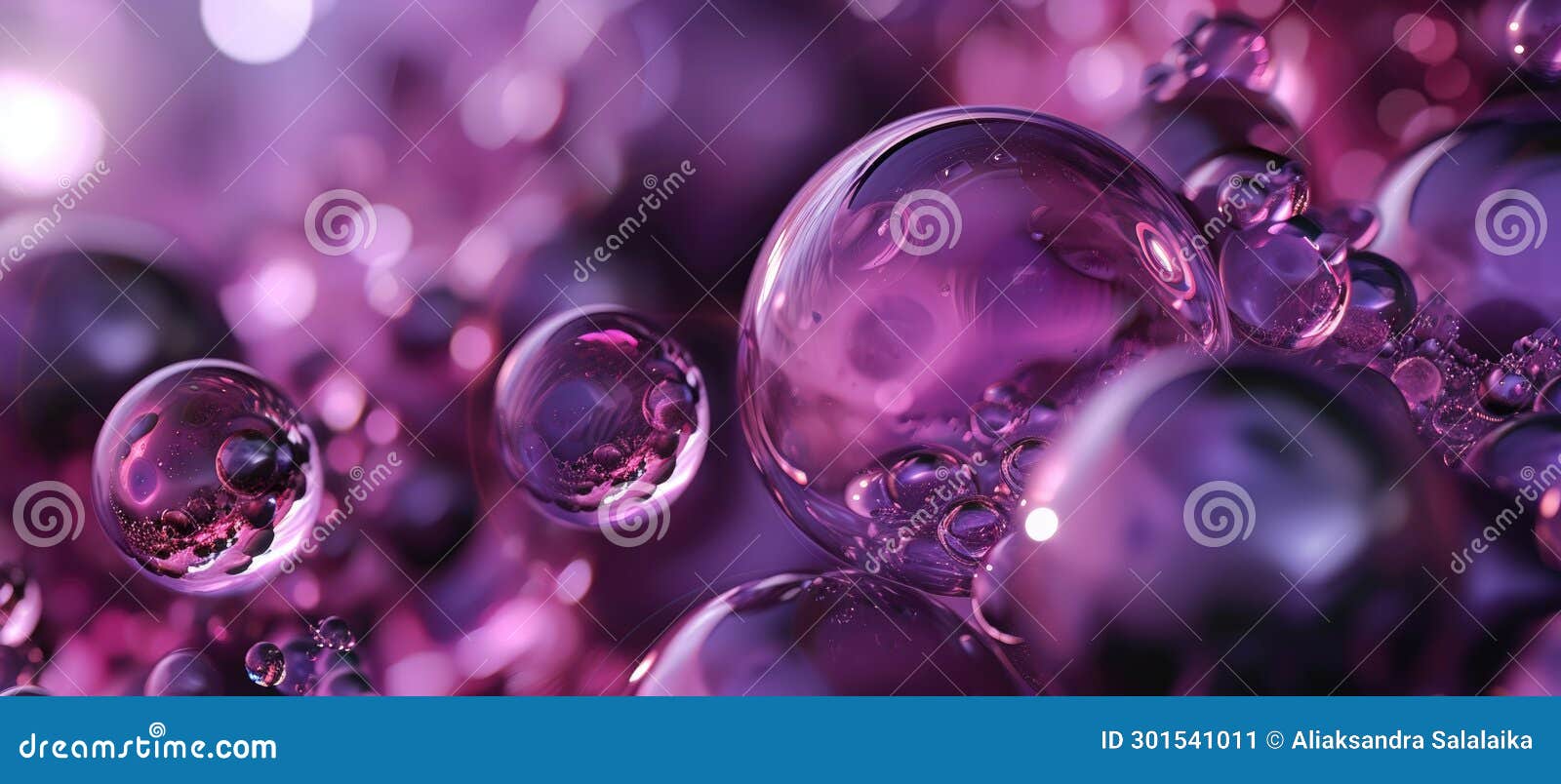 Light Double Exposure 3D-pattern Wallpaper with Transparent Ball ...