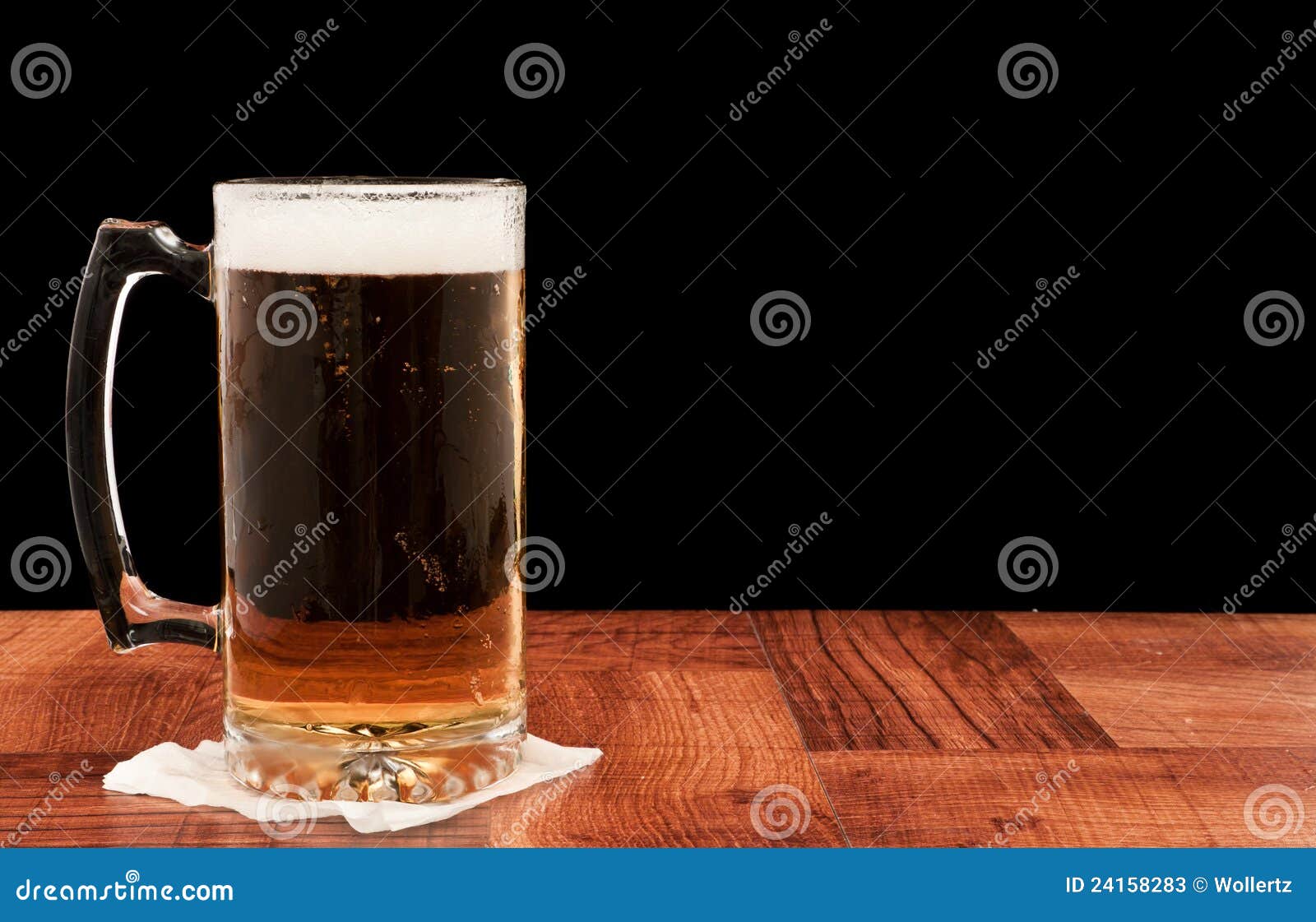 Light draught beer stock image. Image of chilled, frozen - 24158283