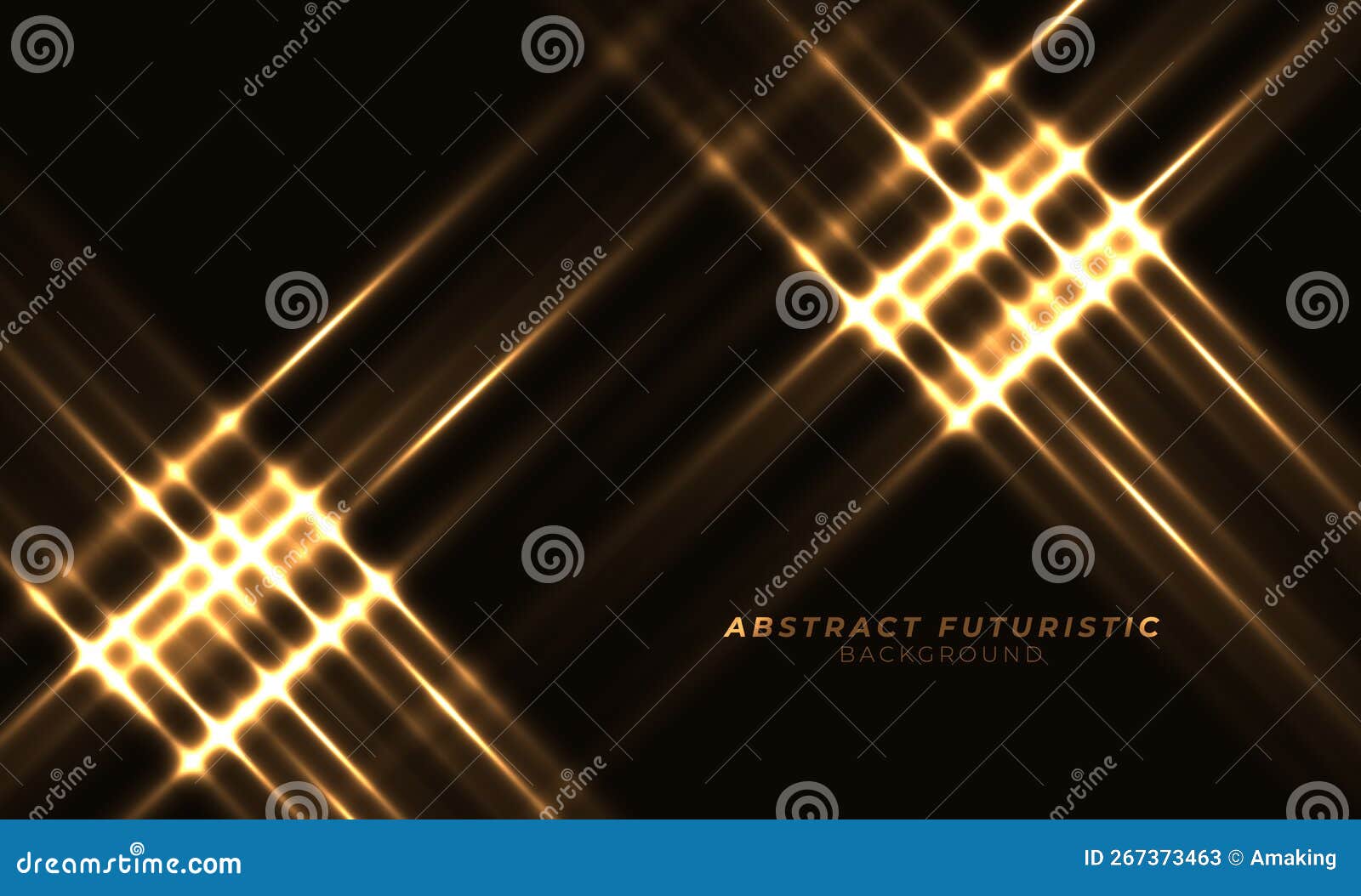 Light Effect Background Creative of Futuristic Geometric Perspective ...